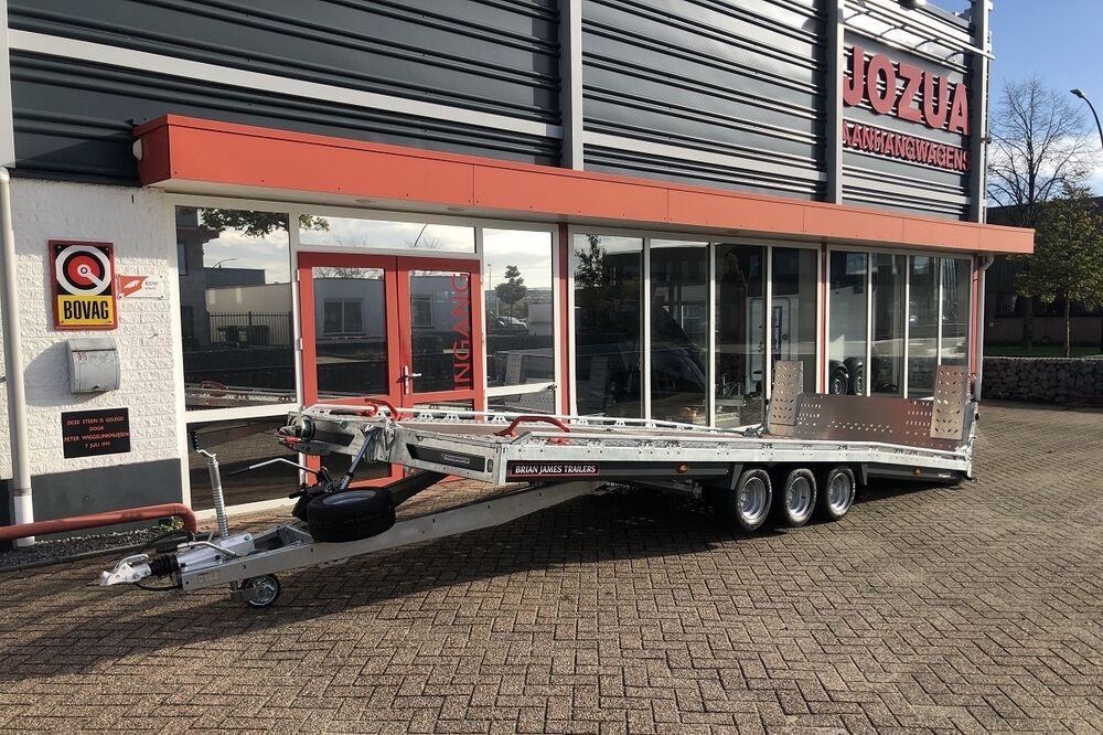 Autotransporter Brian James T Transporter 550 Oprijklep - Jozua Aanhangwagens